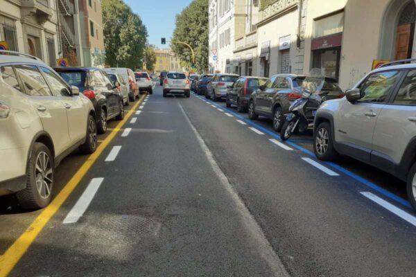 Strisce gialle, bianche e blu a Firenze: nuove regole del parcheggio