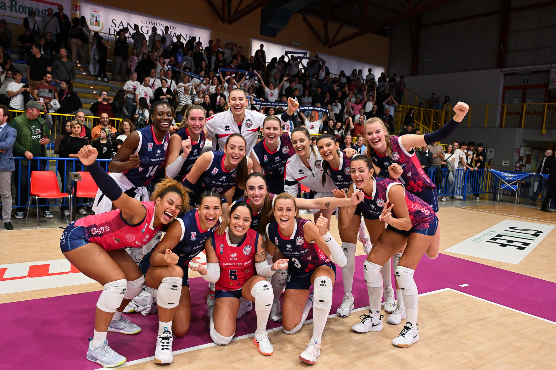 Savino Del Bene Volley: missione compiuta! Successo 3-0 contro San ...